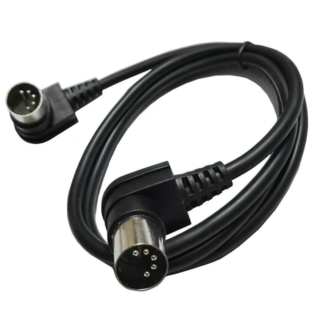 FOR MIDI Cable Male to M 5 Pin DIN Plug Black For TV surveillance ...