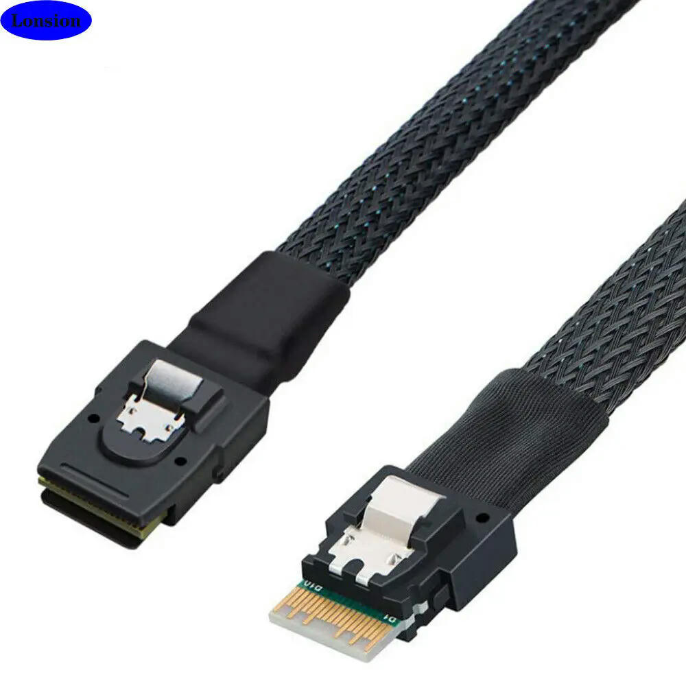 FOR MINI SAS SFF-8087 to SAS SFF-8654 4I High-Speed Server Connection ...