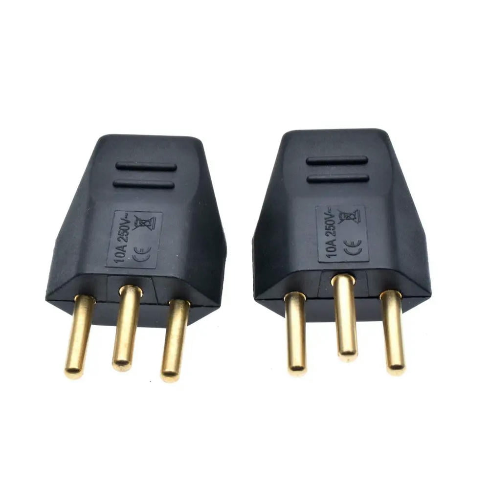 FOR Male Electronic Connector Wiring Power Extension Cord Connector ...
