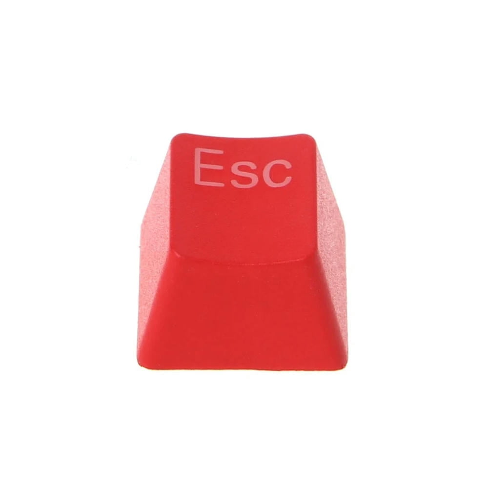 FOR Mechanical Keyboard Thick PBT Red ESC Keycap R4 For MX Switch ...