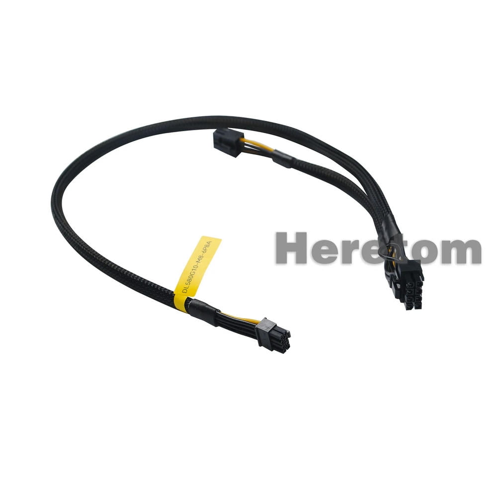 FOR Mini 8PIN to 6+8PIN GPU Graphics Card Modification Power Cable for ...