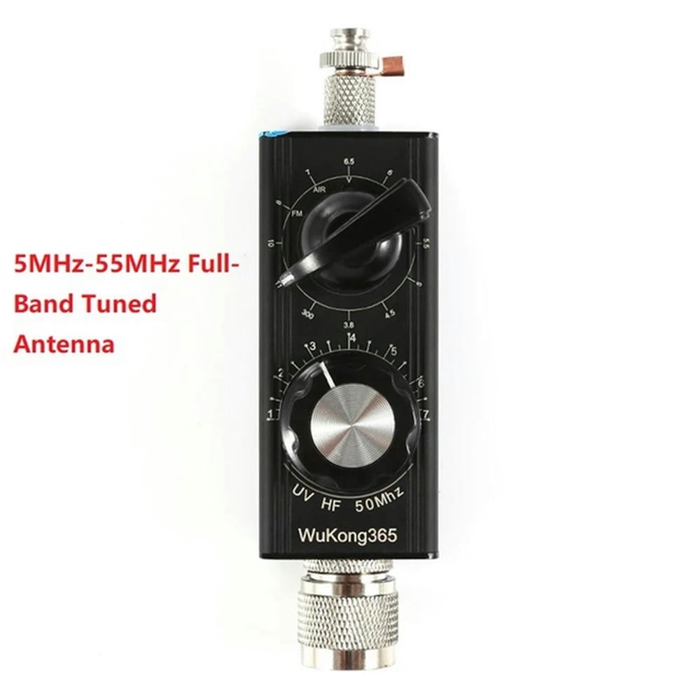 FOR Mini-ANT 20W QRP Full Band HF Antenna 5Mhz-55Mhz Tuner With M4 Male ...