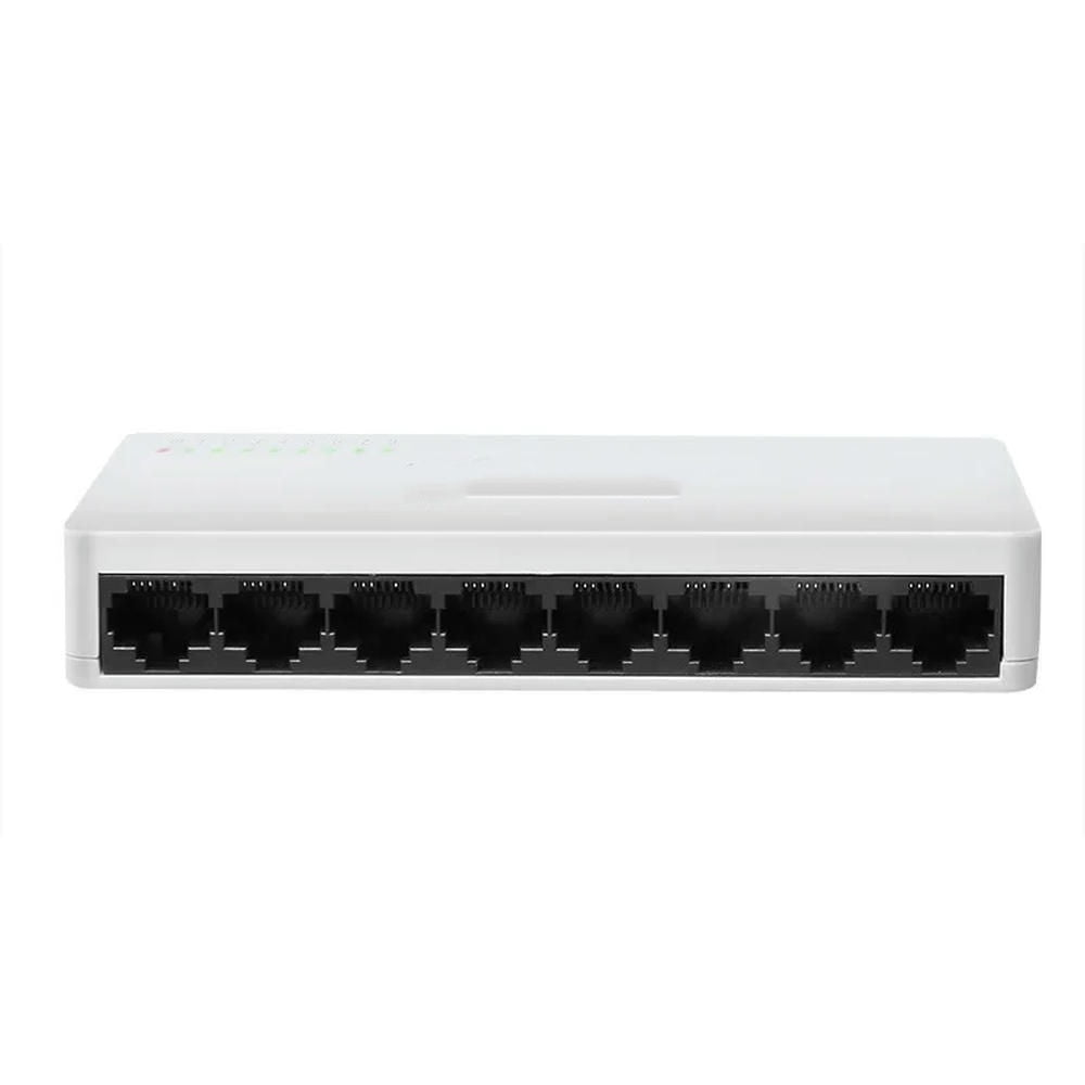 FOR Mini Network Switch 8 Ports 100Mbps Fast Ethernet Switch RJ45 LAN ...