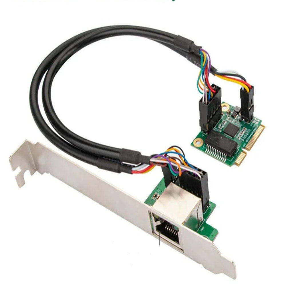 FOR Mini PCIe 2.5gb Ethernet Card 2.5GBase-T Gigabit Network Adapter ...