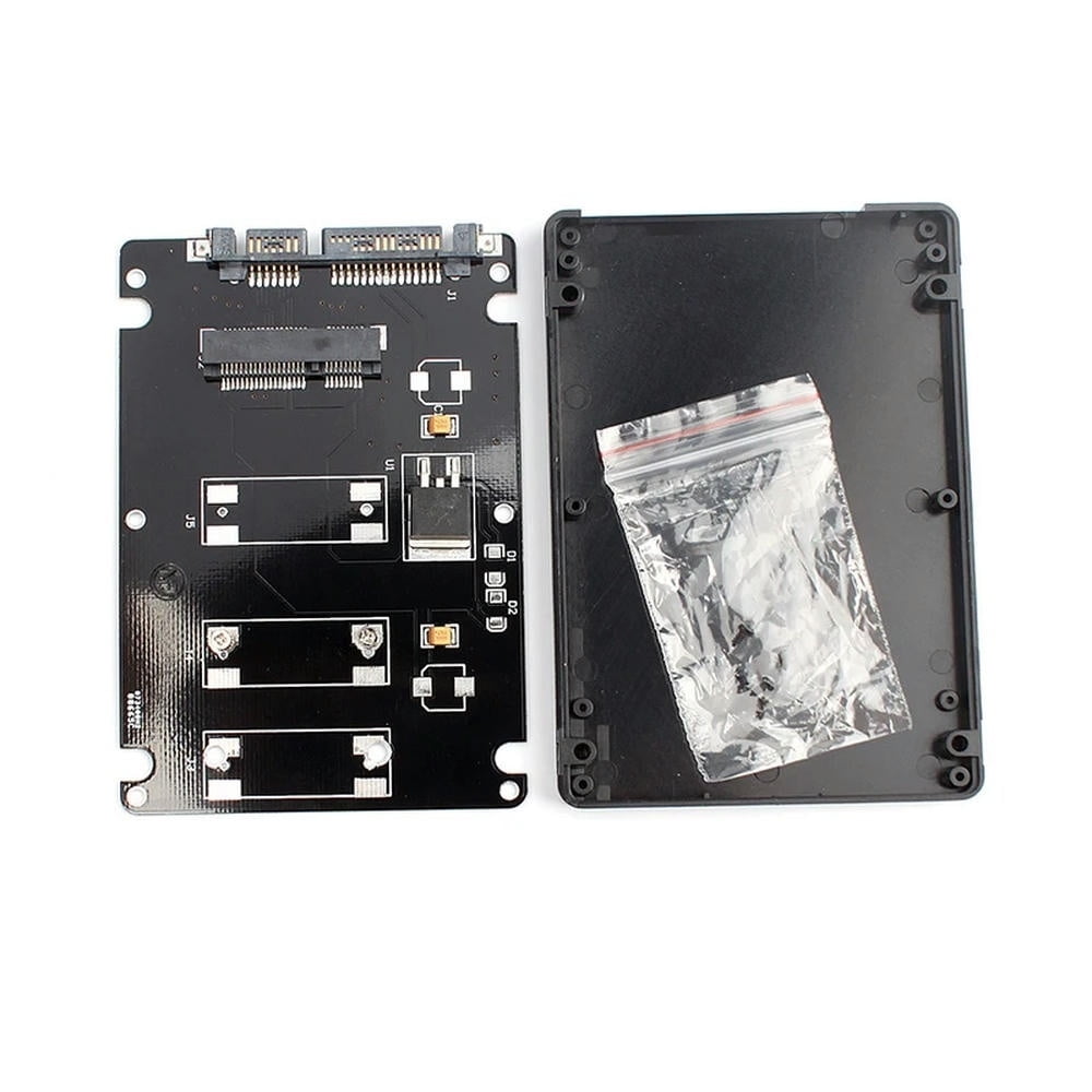 FOR Mini pcie mSATA SSD To 2.5Inch SATA3 Adapter Card With Case ...