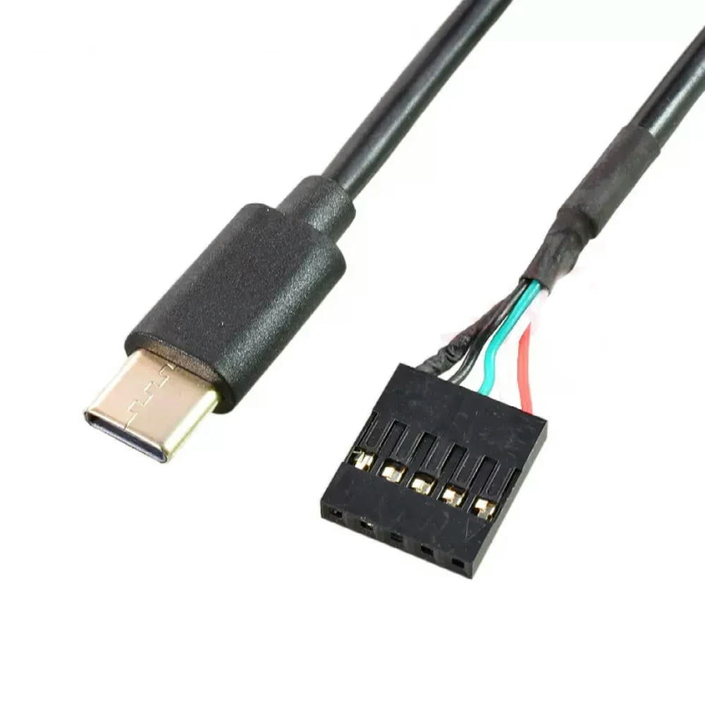 FOR Motherboard 5P to TYPE-C USB port to 2.54USB pin to data cable 0 0 ...