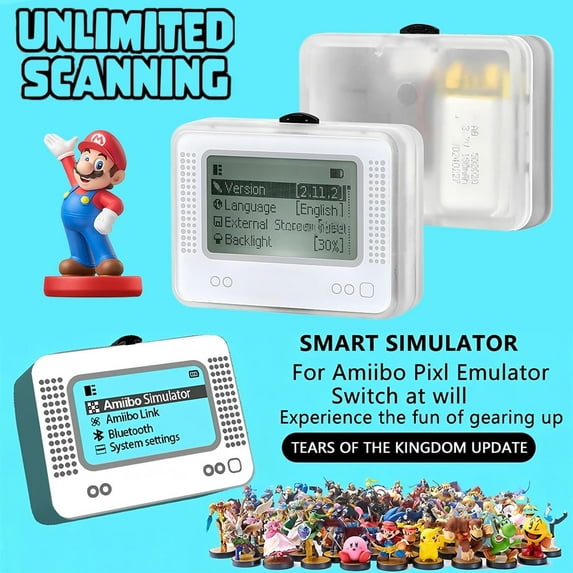 FOR NFC Tag Emulator Unlimited Rewrite Auto UID Regen Compatible with ...