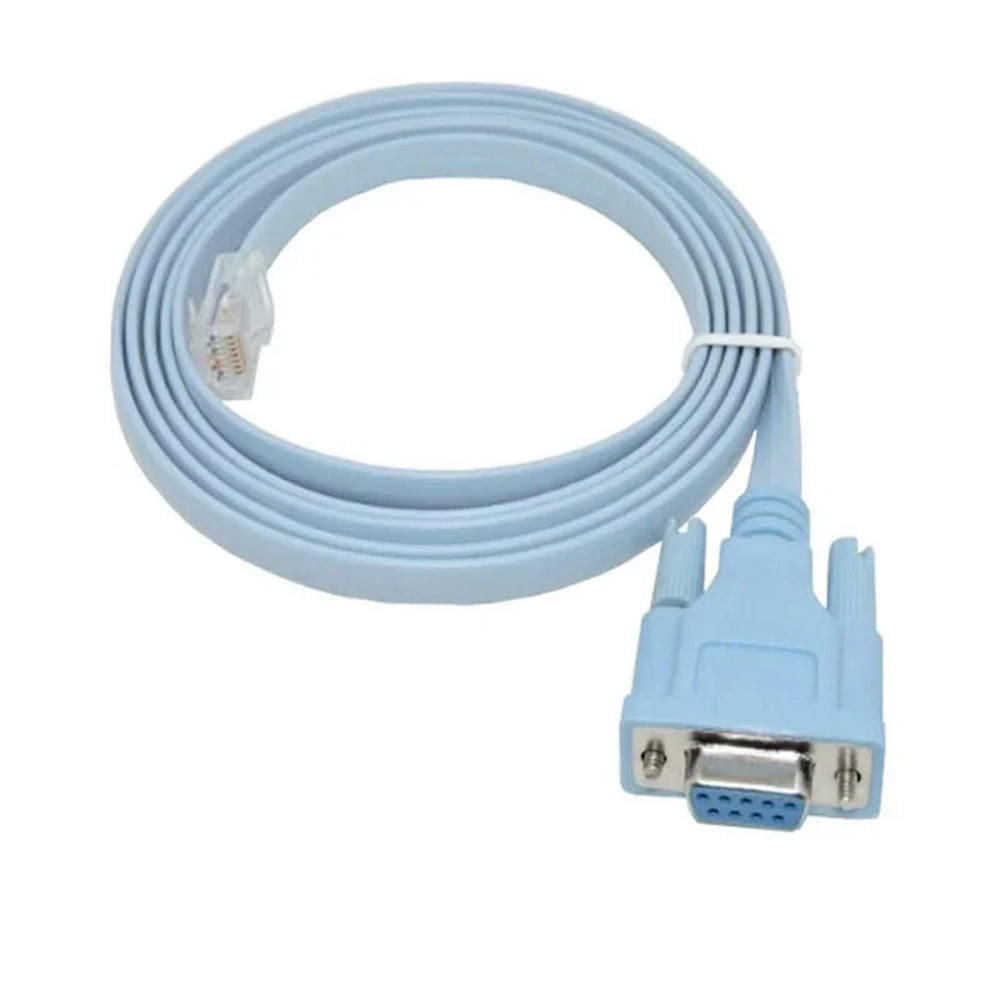 FOR Network RJ45 to RS232 COM Port Serial DB9 Female Router Console ...