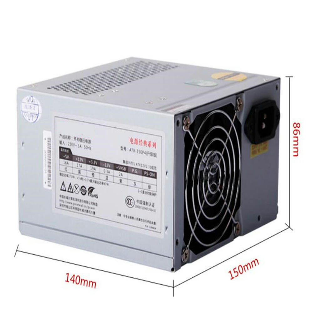FOR PC PSU For Brand ATX VISTA Win7 Desktop Silent Power Supply 270W Power Supply ATX-350P4 ...