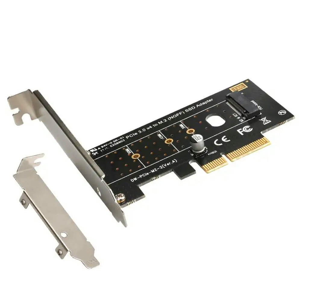 FOR PCI-E PCI Express 3.0 X4 to NVME M.2 M KEY NGFF SSD pcie card ...