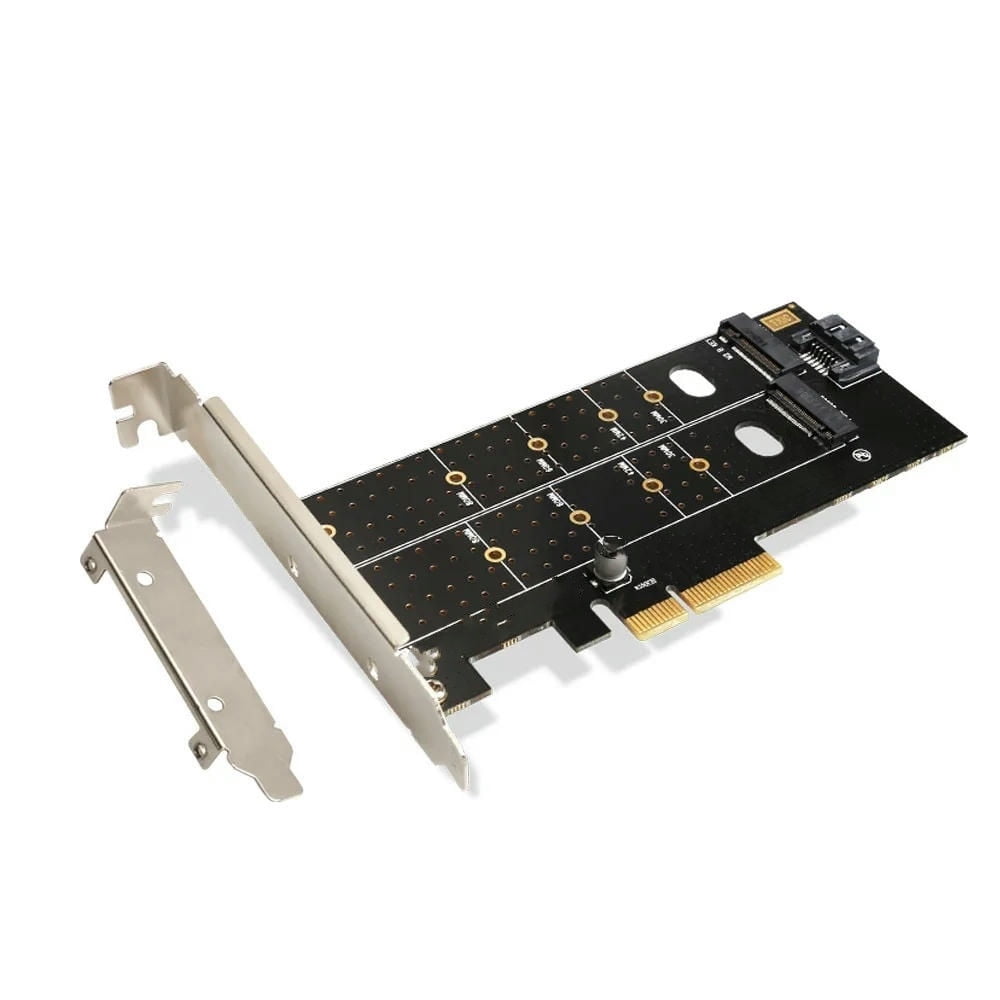 FOR PCI-E PCI Express 3.0 to NVME M.2 NGFF SSD 110mmM_Key and B_Key ...