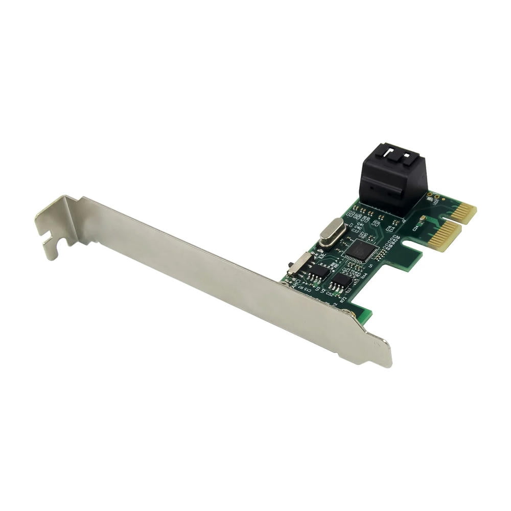 FOR PCI-E PCI Express to SATA 3.0 Extension Card with Bracket 2-Port ...