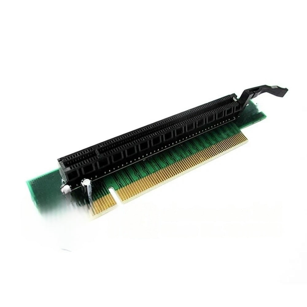 FOR PCI-E PCI Express x16 to x16 90 Degree Right Angle Card For 1U 2U ...