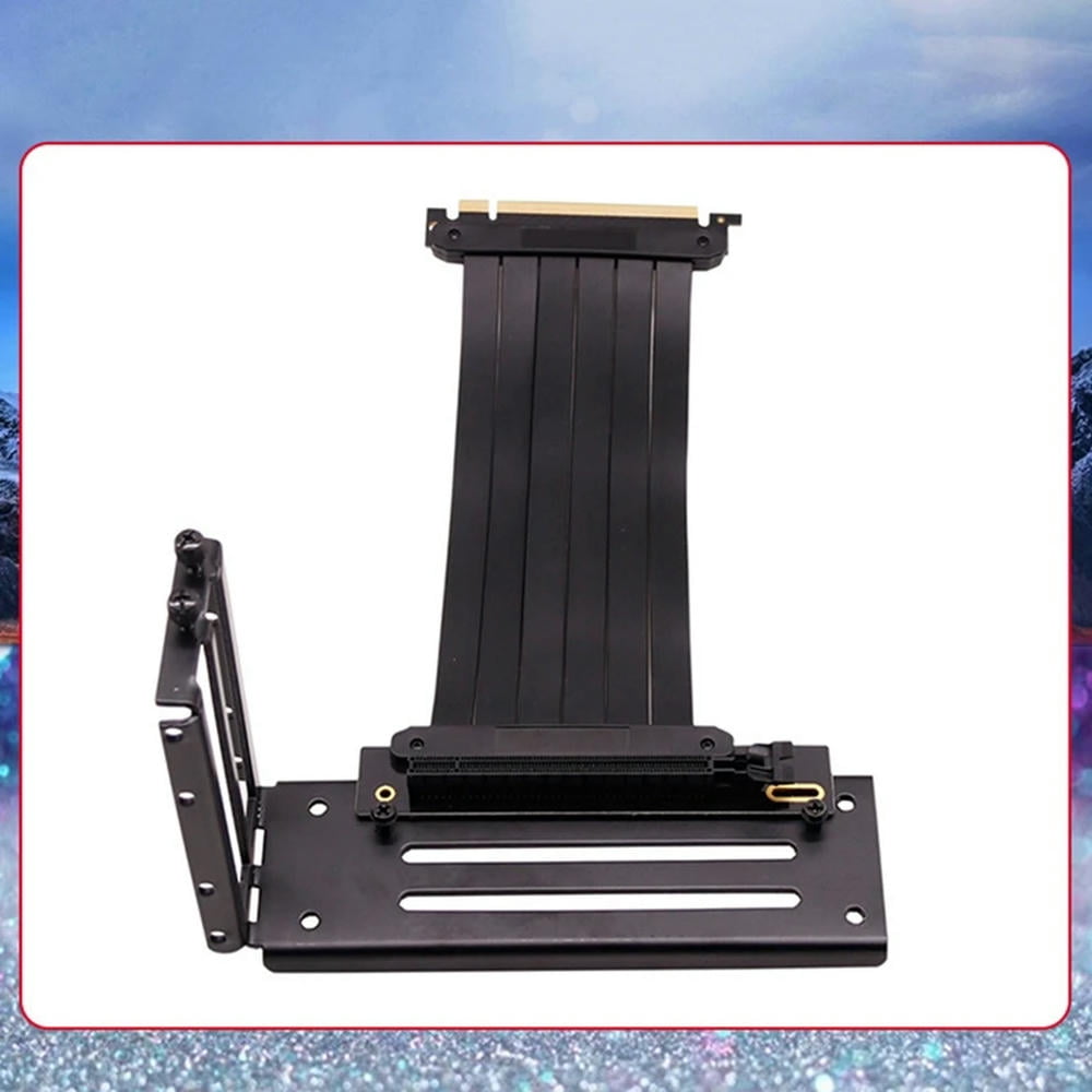 FOR PCI E X16 Extension Cable Graphics Cards Bracket PCI Express Cable ...