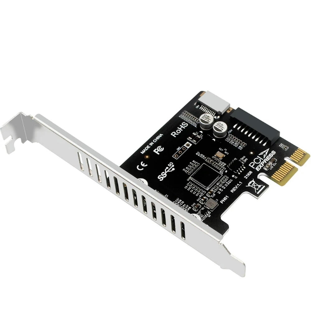 FOR PCI Express Card Type-E Expansion Card PCI-E To USB3.0 (19/20 pin ...