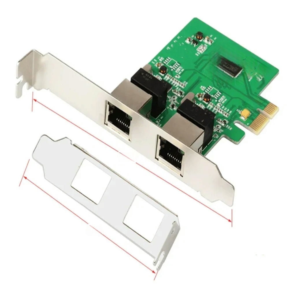 FOR PCI-Express Dual Gigabit Ethernet Controller Card, RTL8111 Chipset ...