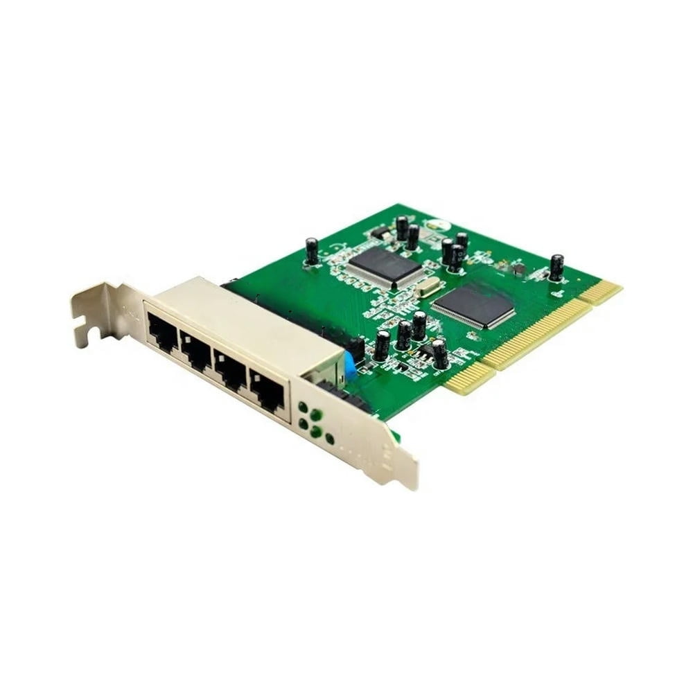 FOR PCI Quad Fast Ethernet 10/100Mbps Switch Board card 8305SC + 8100CL ...