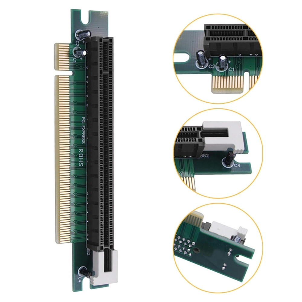 FOR PCIE 16X 90 Degree Card ExtEn--der Card for 1U Computer Server ...