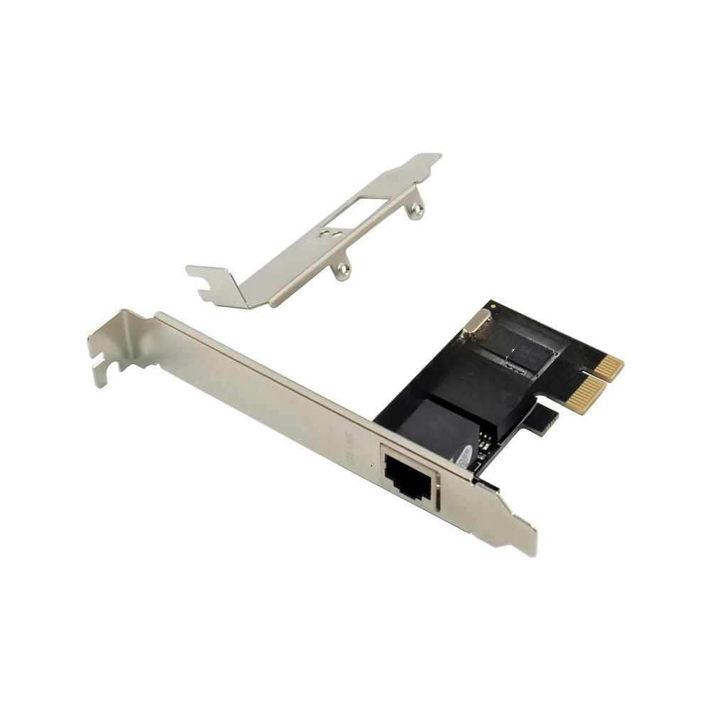 FOR PCIE 1X RJ45 Adapter 8111C Chipset PCIe X1 Single Port Gigabit ...