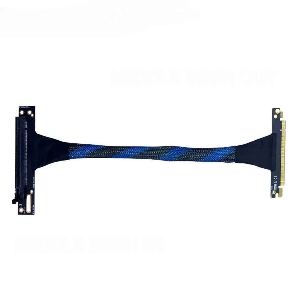 FOR PCIE 4.0 X16 Graphics Card Extension Cable with 90 Degree Con tor ...