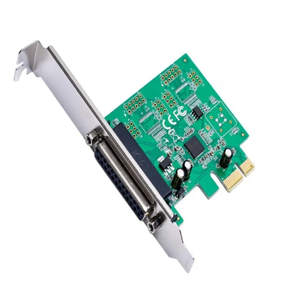 FOR PCIE Printer DB25 Parallel Port LPT to PCI-E PCI Express Card Adapter Converter AX99100 ...