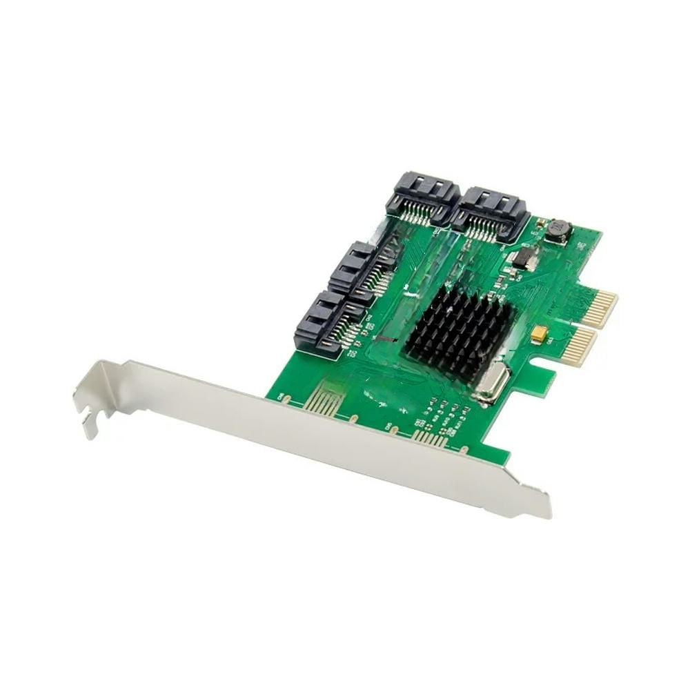 FOR PCIE TO 4 ports sata3.0 card 88SE9230 Chip SATA/PCIE Raid ...