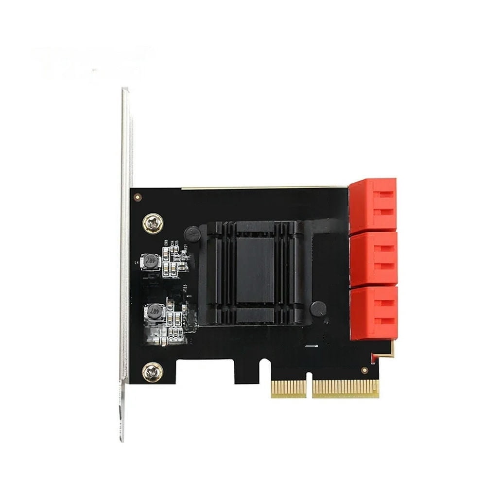 FOR PCIe 6 ports SATA3.0 to expansion Card PCI express 4X Gen3 PCI ...