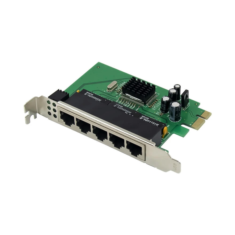 FOR PCIe Fast Ethernet 10/100Mbps Switch Board card IC Plus IP175 ...
