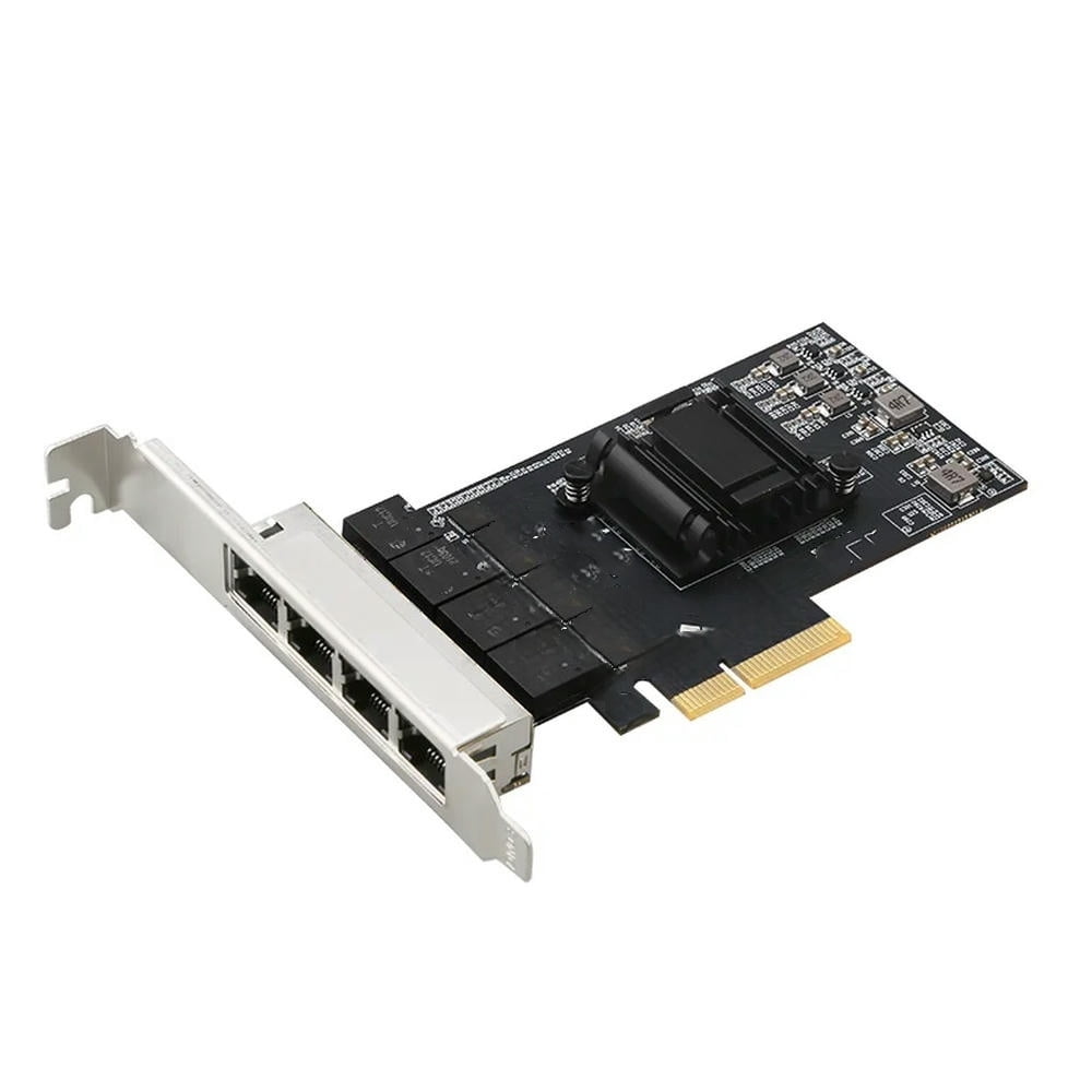 FOR PCIe Network 4 port 2.5G Card 10/100/1000M/2.5G RJ45 /RT8125B PCI-E ...