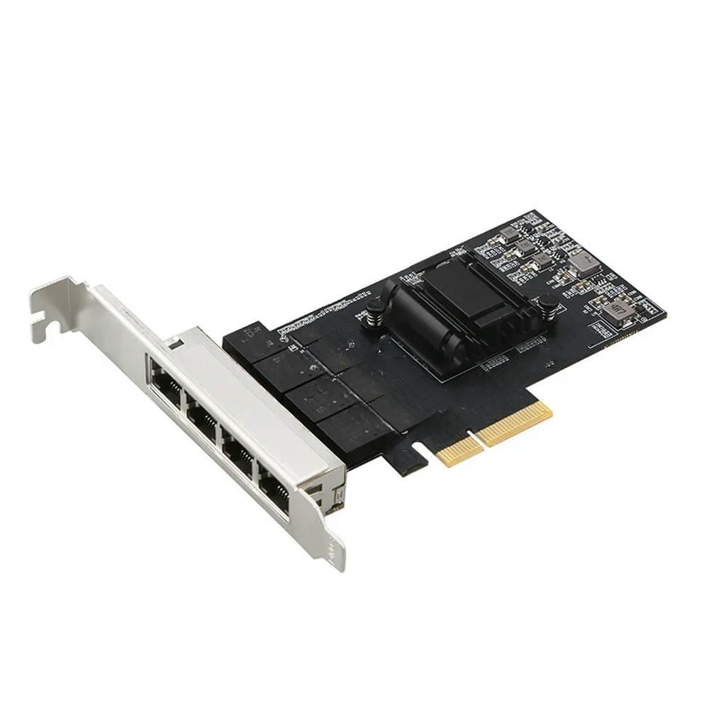FOR PCIe Network 4 port 2.5G Card 10/100/1000M/2.5G RJ45 Realtek ...