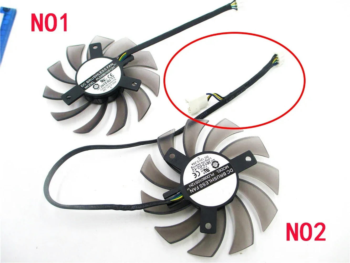 FOR PLD08010S12H FOR GTX 560 460 Ti R7 260x R270X 560 Ti GTX 1050 TI ...