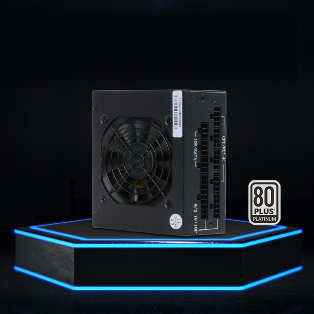 FOR PSU For Dianjipa 80plus Platinum Full Modular SFX AIO ITX A4 k77 k99 k55 G5 B2 650W ...