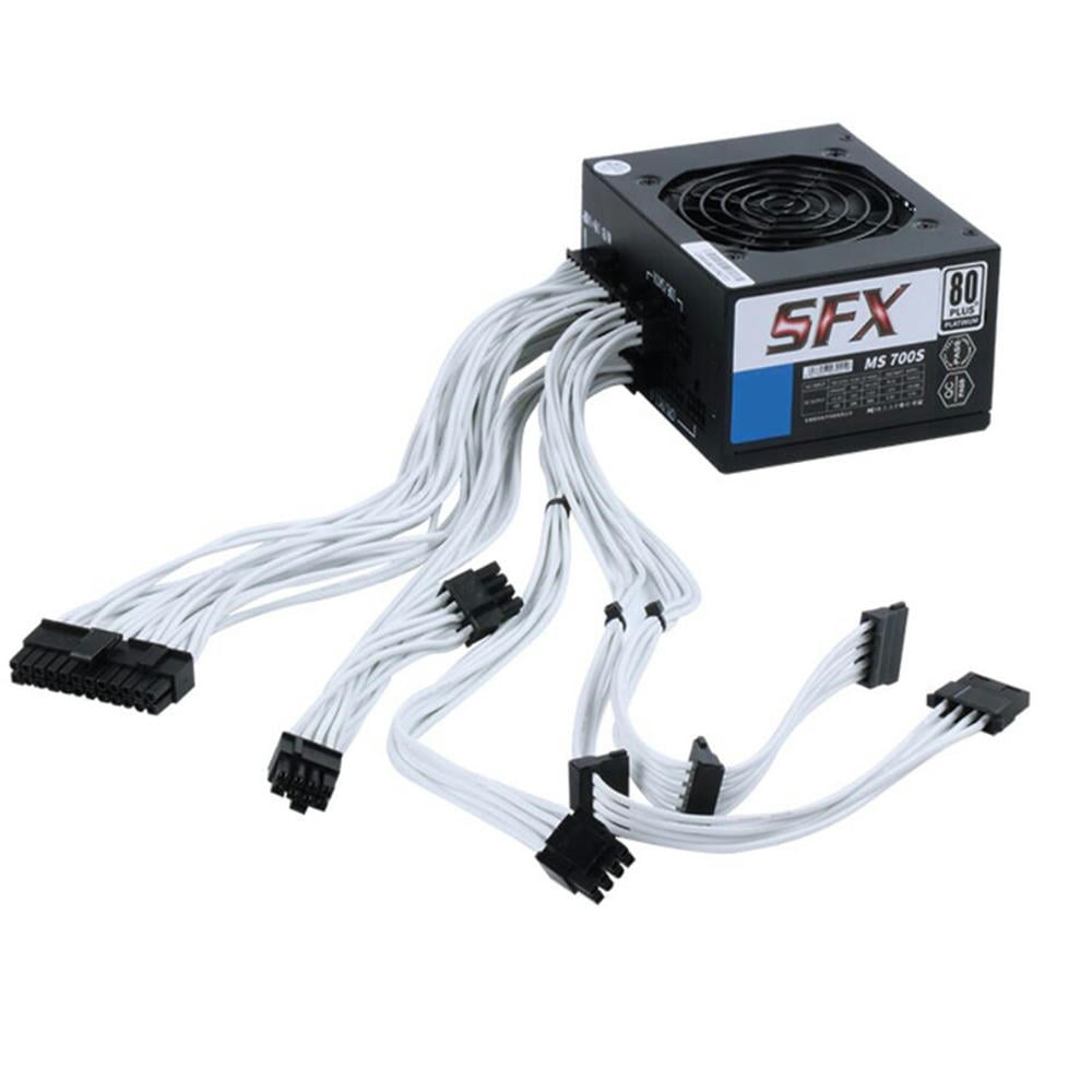 FOR PSU For Dianjipa 80plus Platinum Full Modular SFX AIO ITX A4 k77 ...
