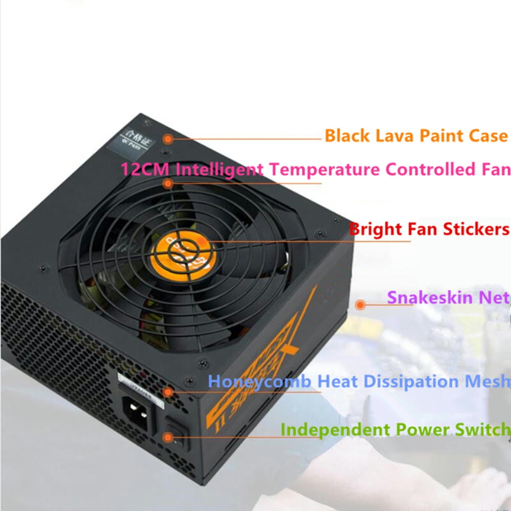 FOR PSU For FSP Edition II ATX EPS 12V RTX2060 Silent Game Host Power ...