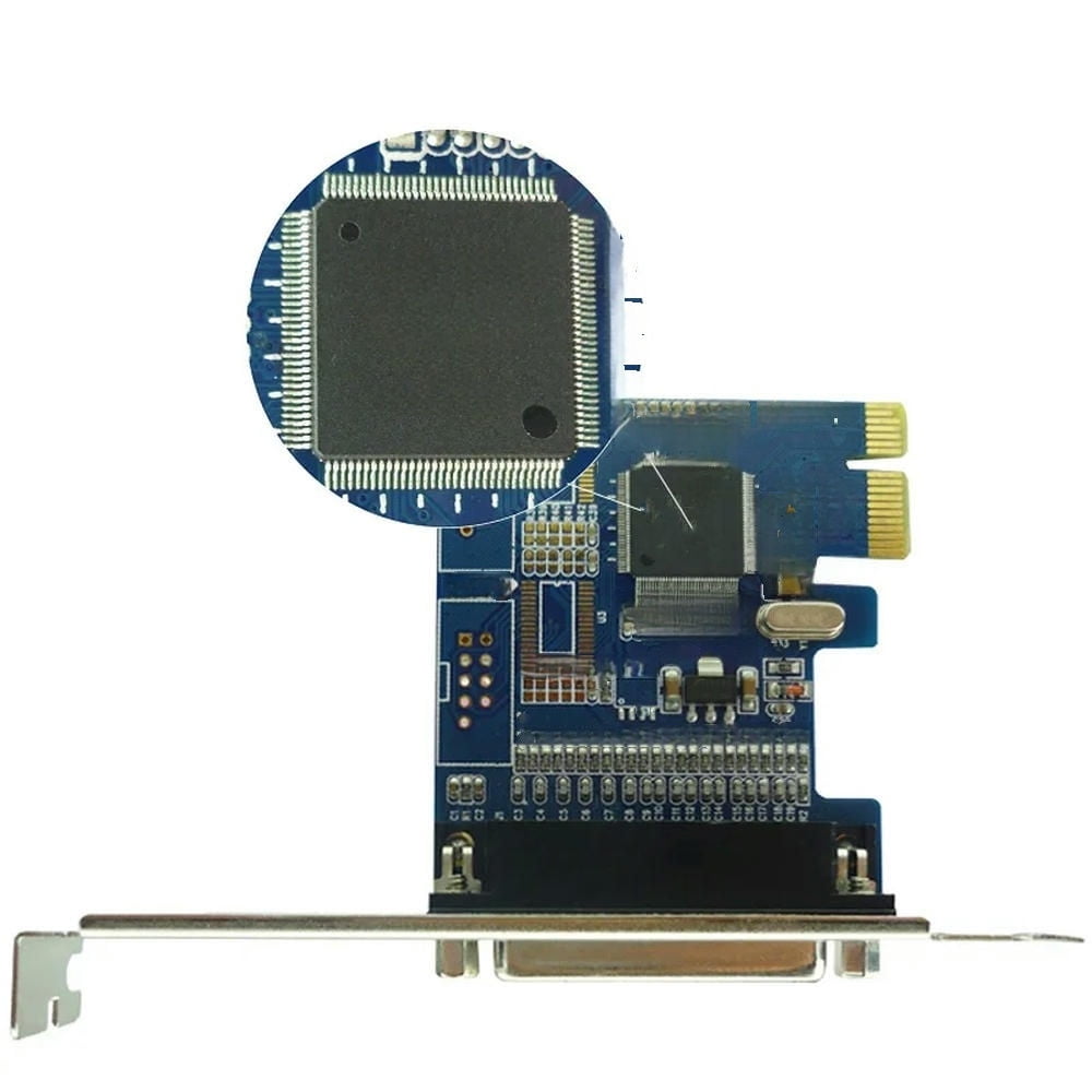 FOR Parallel Port DB25 25Pin Printer to PCI-E Express Card Converter ...