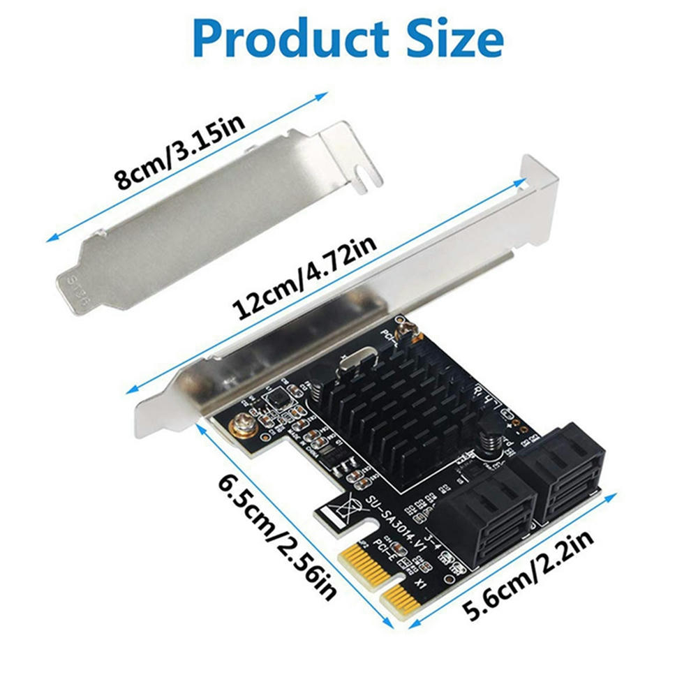 4 Port SATA Controllers