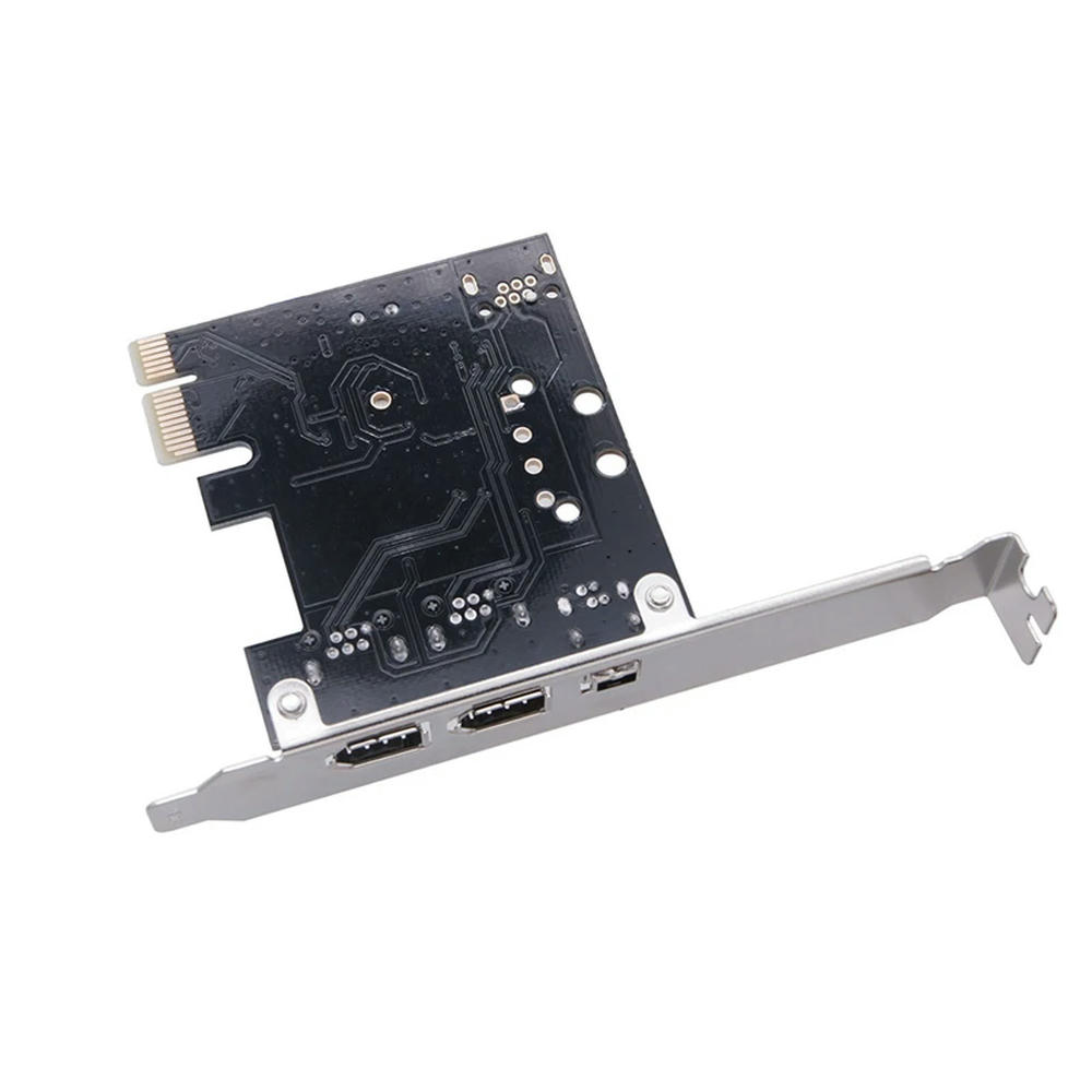FOR Pci-E 1X To 1394 Card 3 Port Dv Hd Video Capture Card Pcie To 1394A ...