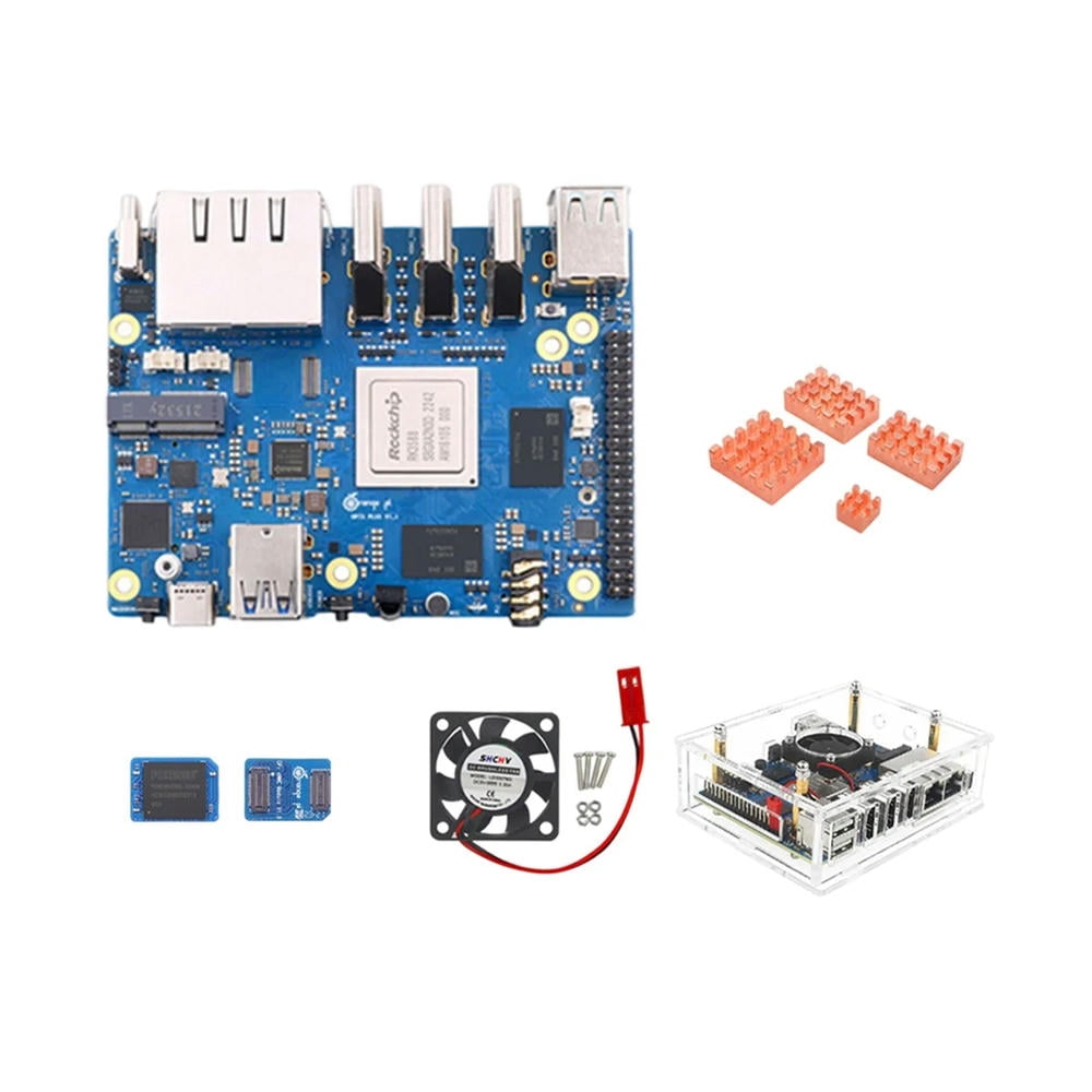 FOR Peel 5 Plus 16GB RAM + 256GB Emmc Module RK3588 ta- 64-Bit Supports ...