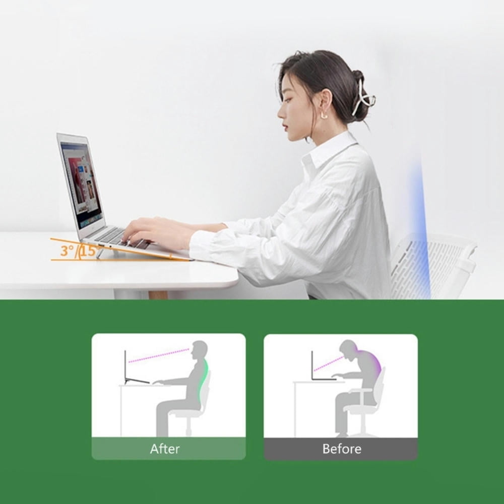 FOR Portable Keyboard Riser,Mini Invisible Laptop Stand for Desk Self ...