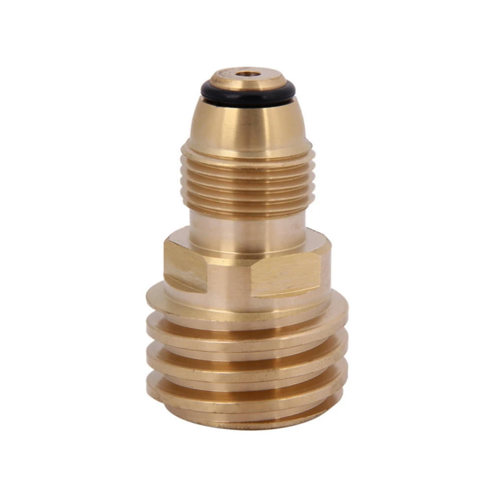 FOR Portable POL to QCC1 Brass Valve Gas Charging Connector Outdoor Gas ...