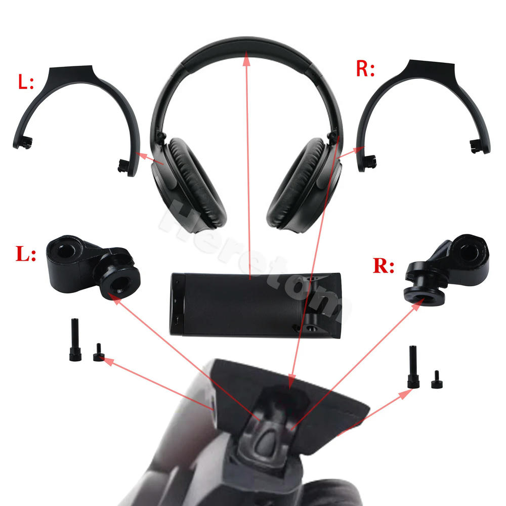 FOR QC45 QC25 QC35 I II Swivel Hinge Left /Right Replacement -Hinge ...