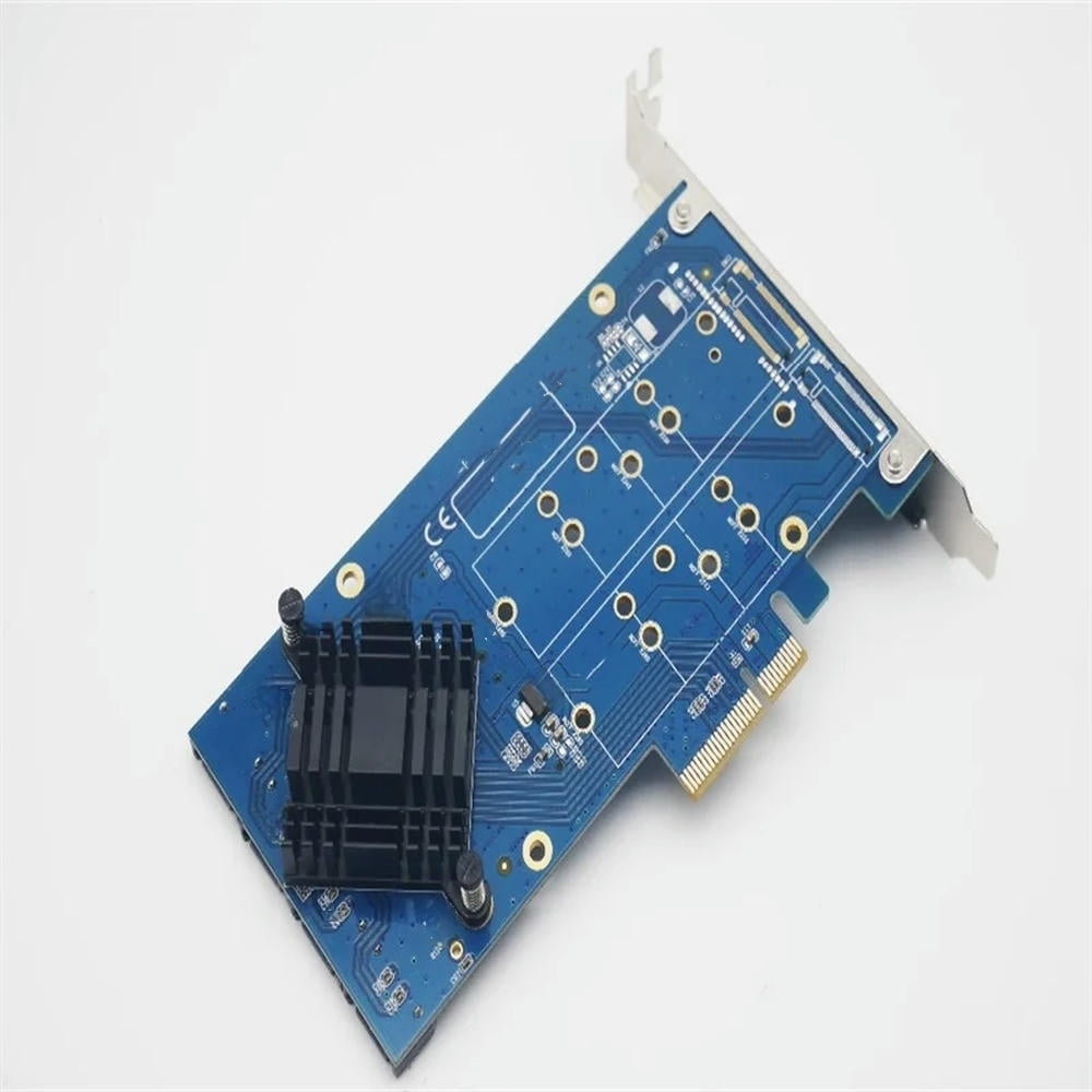 FOR Quad SATA 3.0 Port PCI-e Card HyperDuo 4 Ports SATA 6Gbps 3.0 SSD ...