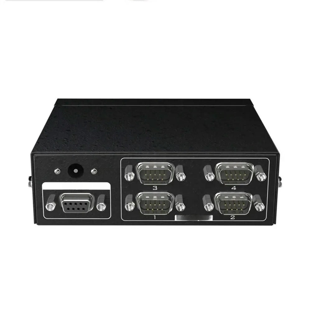 FOR RS232 splitter 4 Port DB9 Serial Splitter 1 in 4 out Support ...