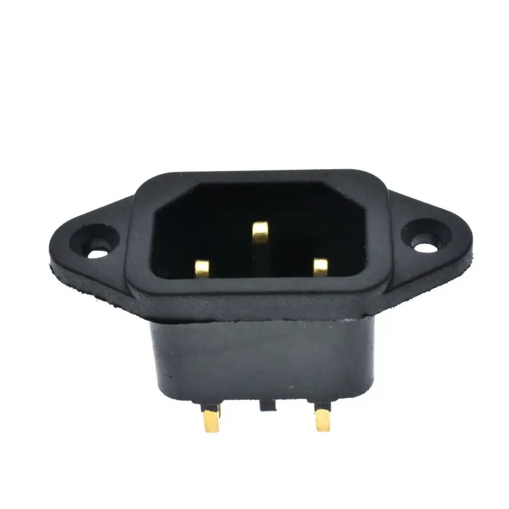 FOR Rice Cooker C14 Power 3PINS Male 10A 250V Spare Part Power Outlet ...