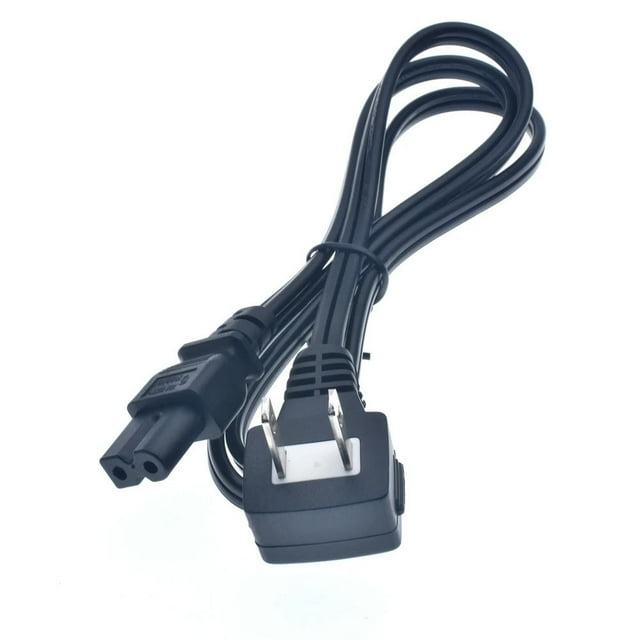 FOR Right 2 Prong Polarized Wall Power Cable for TVs PS1 PS2 1-15P Male ...