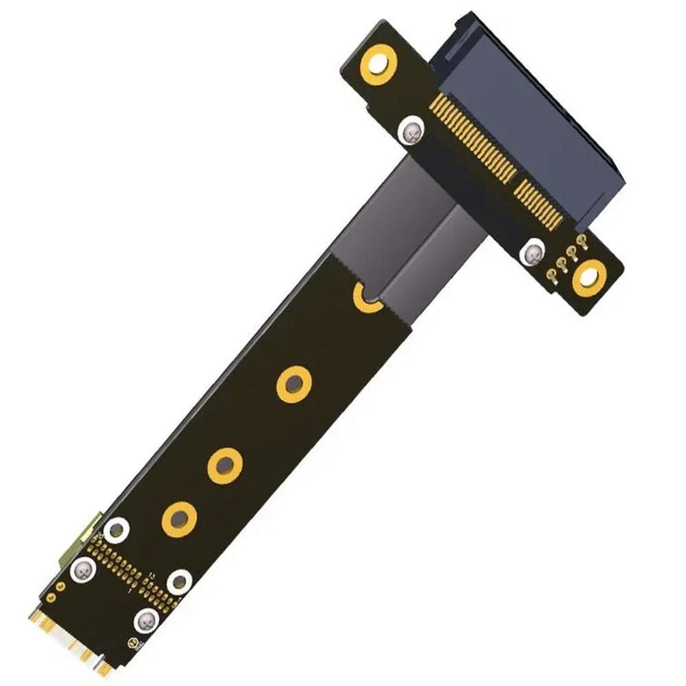 FOR Riser PCIe x4 3.0 PCI-E 4x To M.2 NGFF NVMe M Key 2280 Riser Card ...