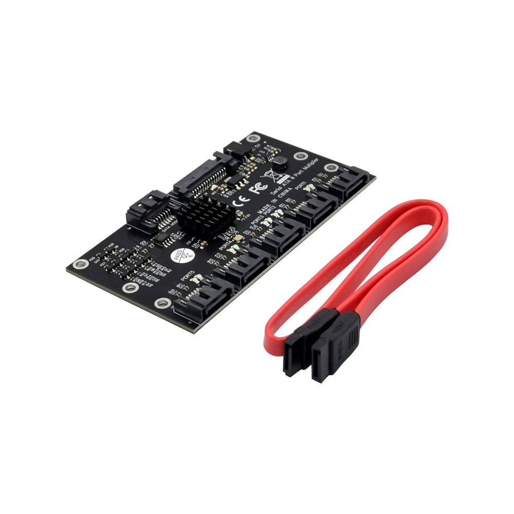 FOR SATA Expansion Card 1 to 5 Port SATA3.0 Controller Card Motherboard ...