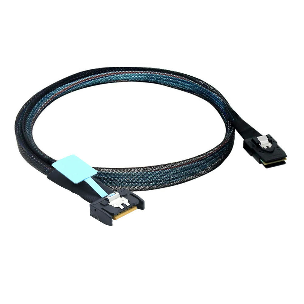 FOR SFF-8654 4I 4X 38-Pin to MINI SAS SFF-8087 Support PCIe Gen5 server ...