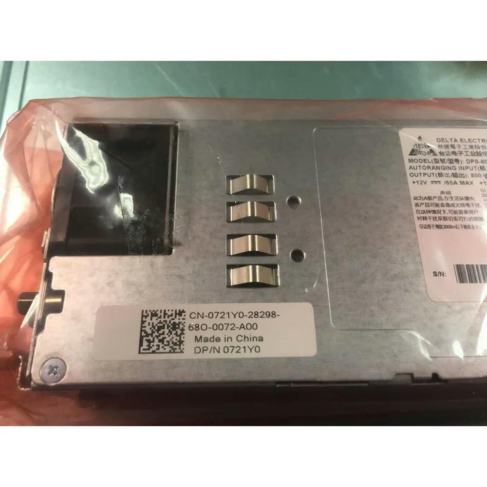 FOR Server DC Power Supply for 10 S6000 800W 9X80T J9KG5 721Y0 6FKHH DPS-800AB-5 A - Walmart.com