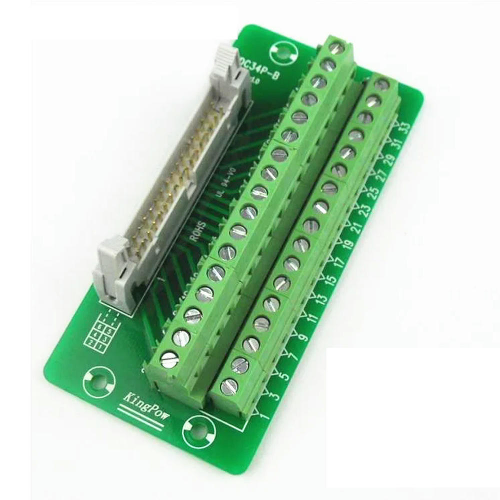 FOR Terminal board IDC34P-B Trunk terminal Bull transfer terminal 34 ...